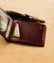 Red Leather Wallet Mens - Burgundy – Leonadem